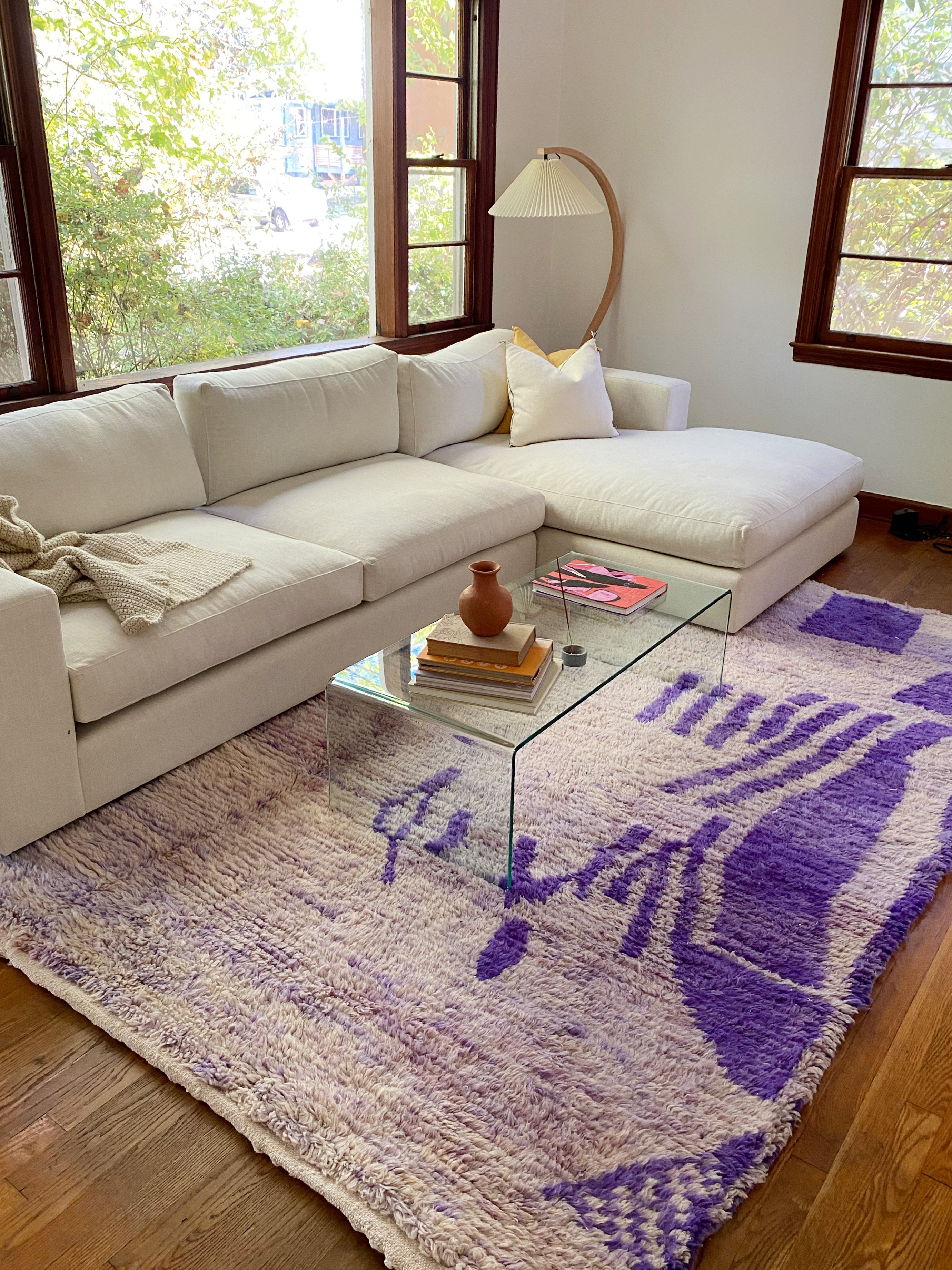 What size rug do I need for my sectional couch?